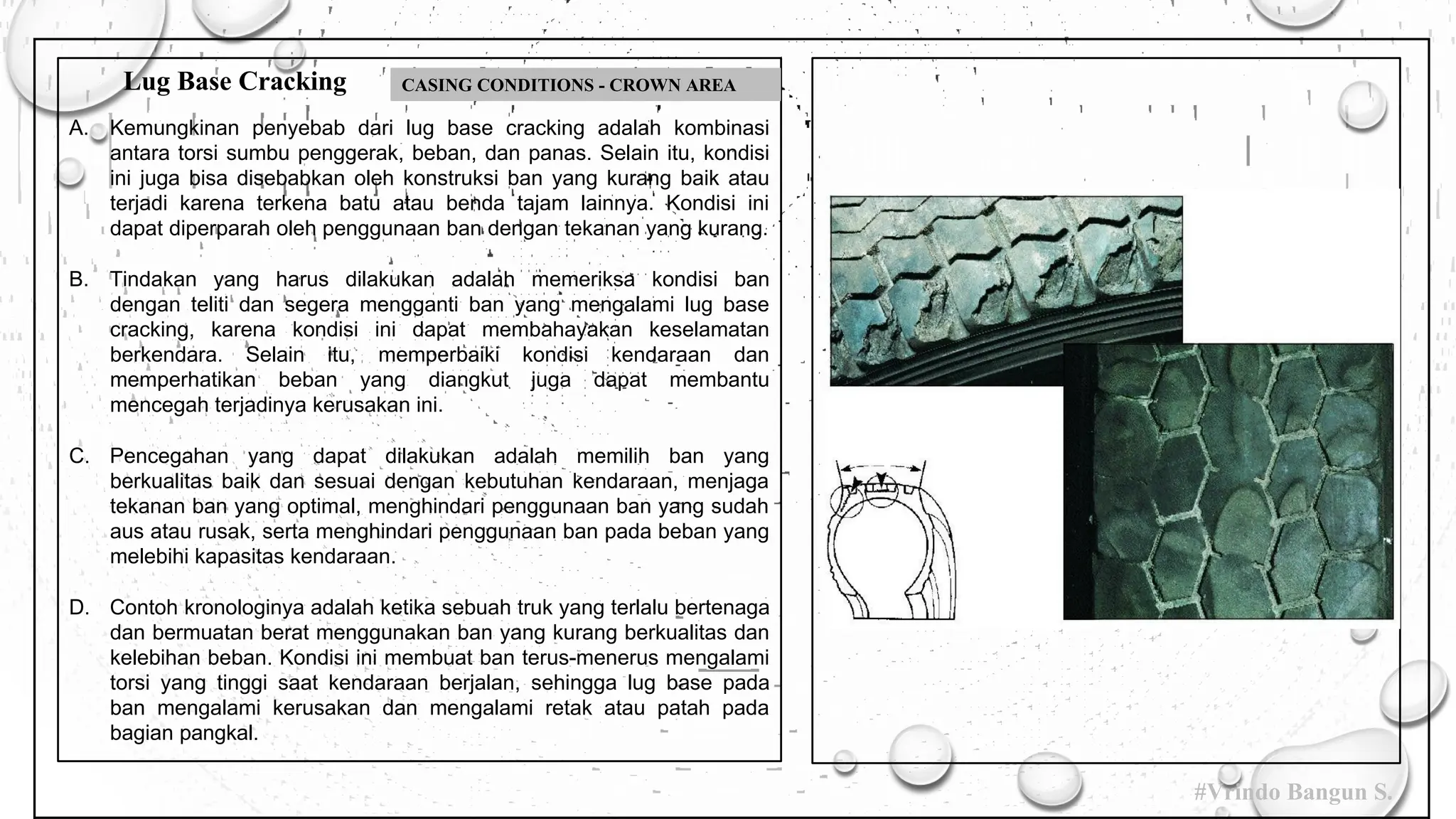 Analisa ban dan penanganan ban bekas, perawatan, daur ulang | PPT