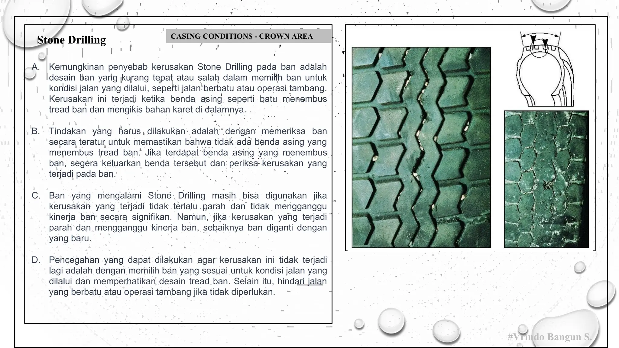 Analisa ban dan penanganan ban bekas, perawatan, daur ulang | PPT