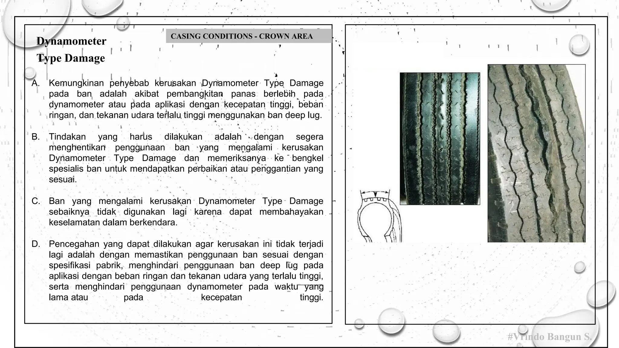 Analisa ban dan penanganan ban bekas, perawatan, daur ulang | PPT