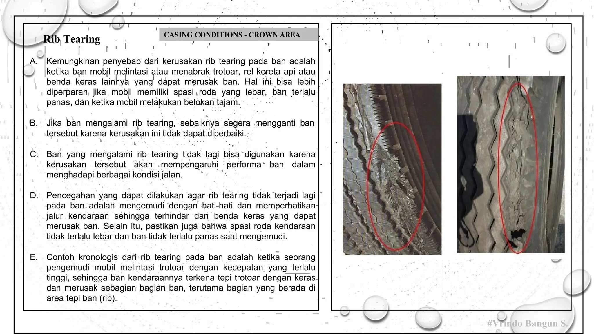 Analisa ban dan penanganan ban bekas, perawatan, daur ulang | PPT