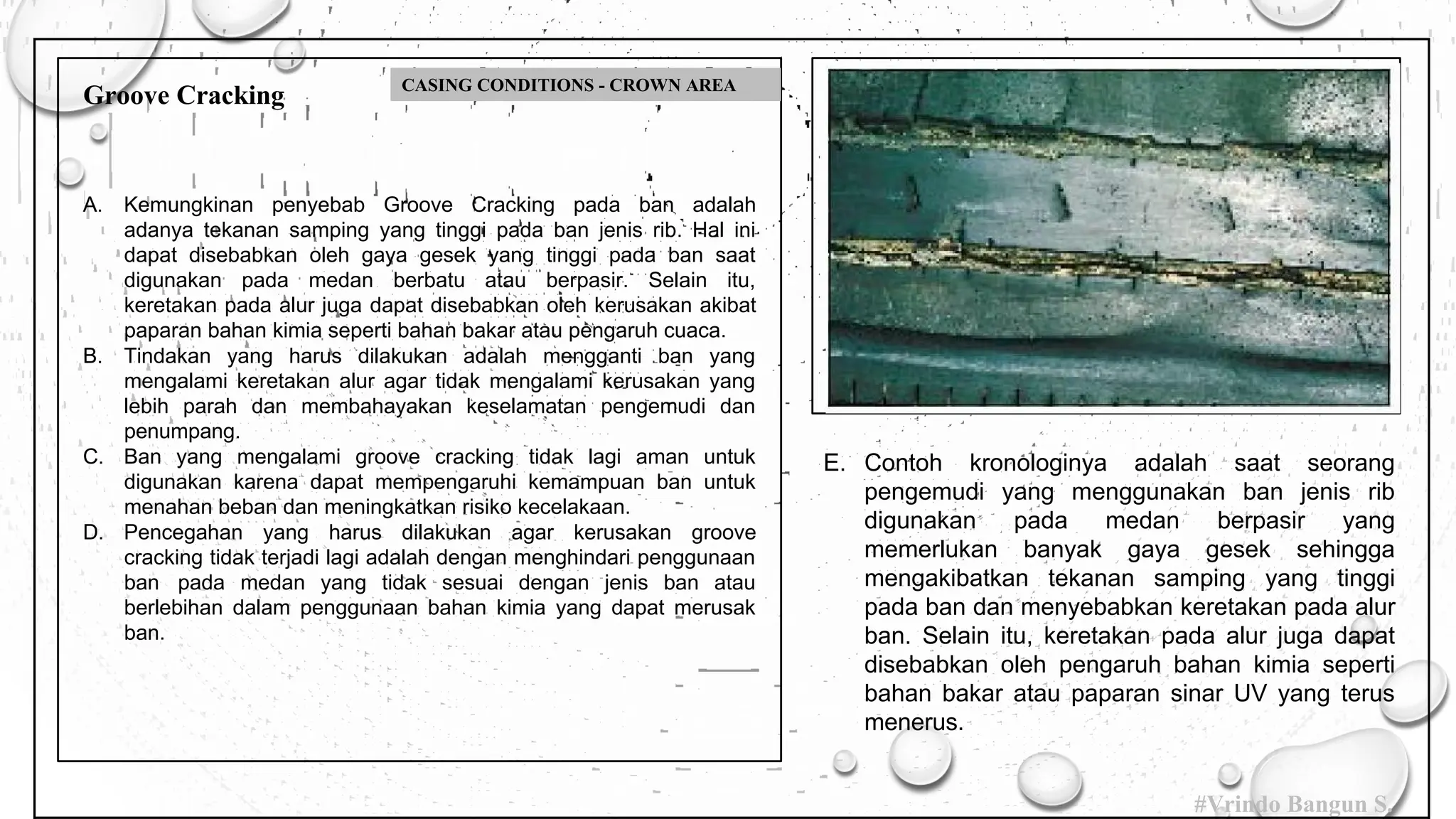 Analisa ban dan penanganan ban bekas, perawatan, daur ulang | PPT