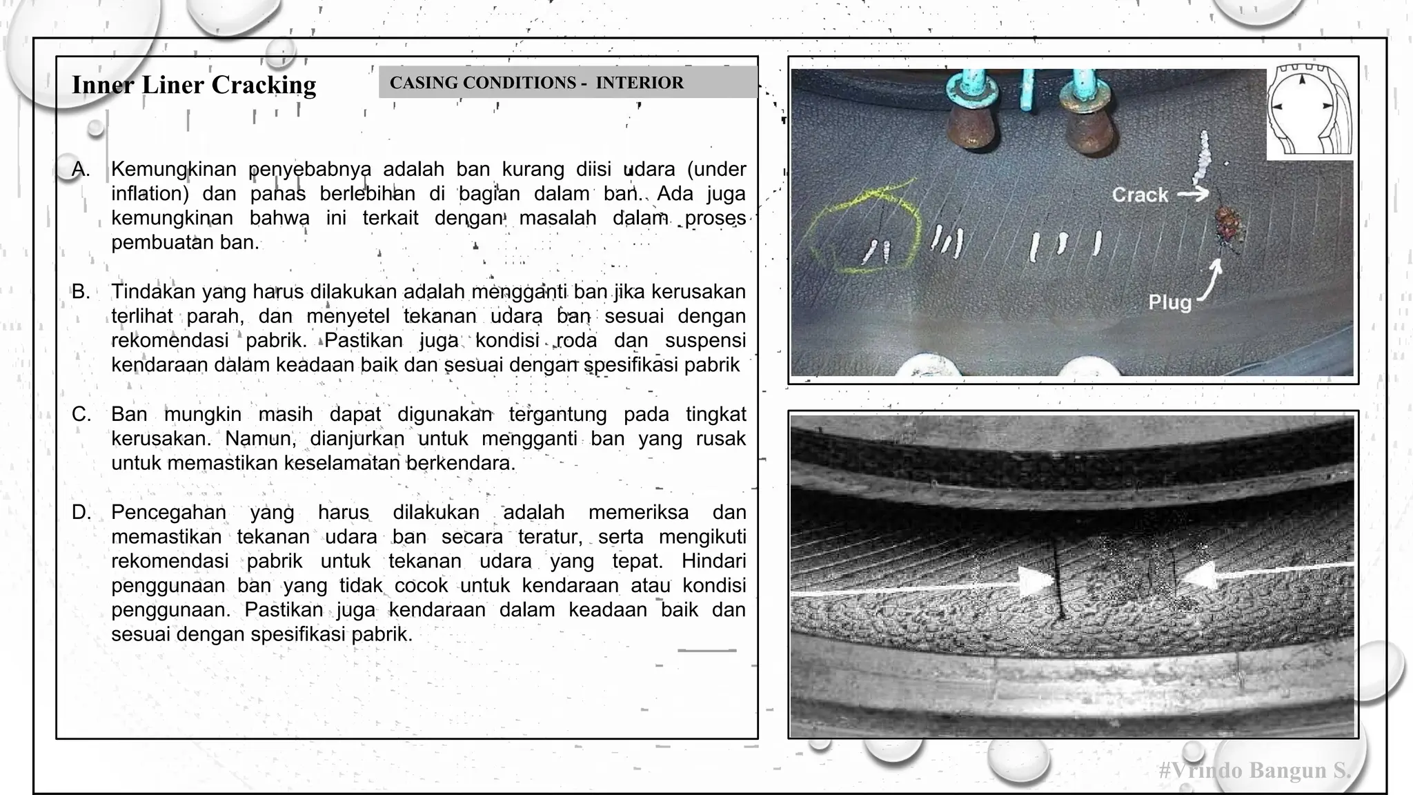 Analisa ban dan penanganan ban bekas, perawatan, daur ulang | PPT