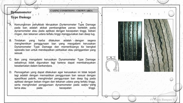 Analisa ban dan penanganan ban bekas, perawatan, daur ulang | PPT