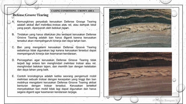 Analisa ban dan penanganan ban bekas, perawatan, daur ulang | PPT