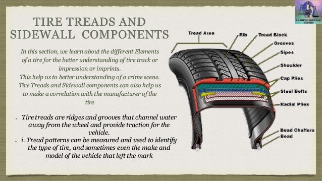 Tire track and Tire Impression | Physical Evidence | Forensic Science ...