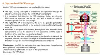 TIRF MICROSCOPE | PPTX