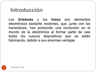 Tiristor y triac | PPSX