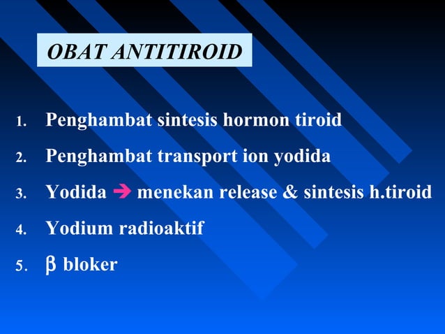 Tiroid dan antitiroid | PPT