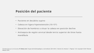 TECNICA QUIRÚRGICA DE TIROIDECTOMÍA POR CERVICOTOMÍA.pptx