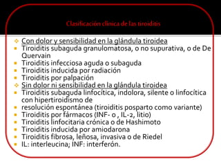 Patologia benigna de la tiroides | PPT