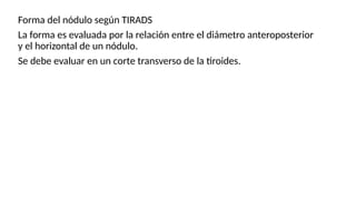 TIROIDES clasificacion de la glandula 1.pptx