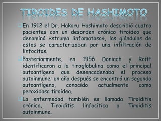 Tiroides De Hashimoto | PPT | Thyroid Disorders | Endocrine and ...