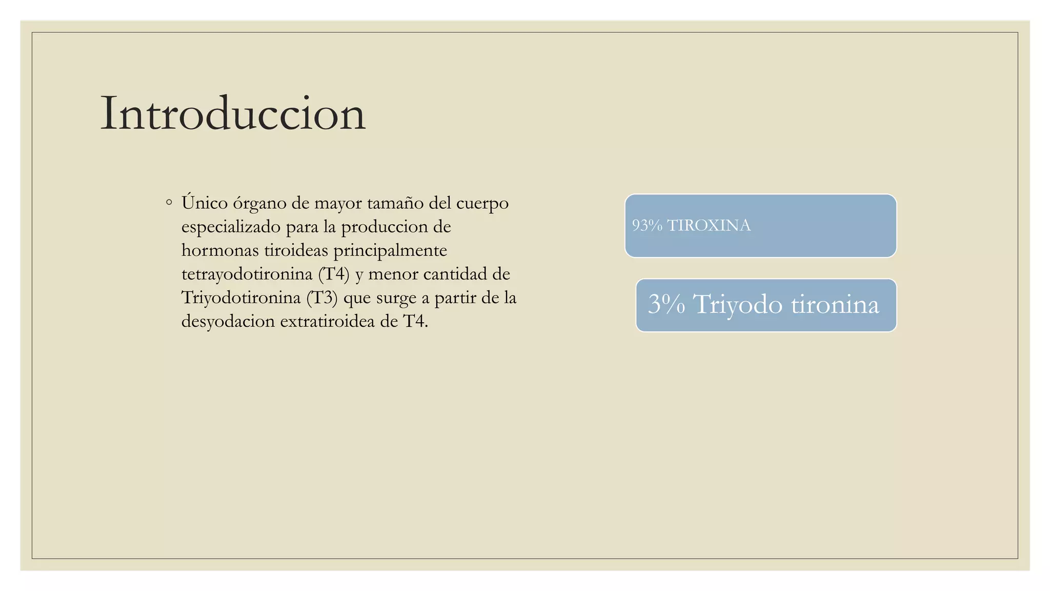 Tiroides introduccion | PPTX | Thyroid Disorders | Endocrine and ...