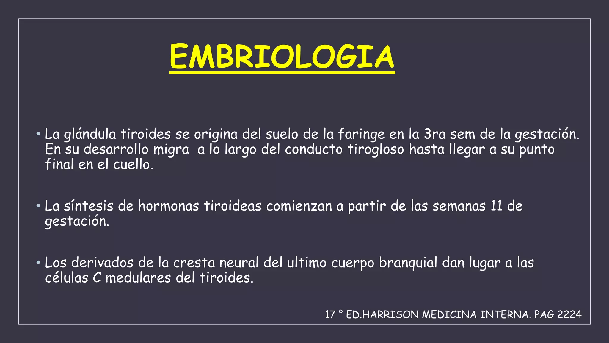 Tiroides y embarazo | PPTX