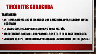 Tiroiditis Aguda, Subaguda, Silente, Hashimoto | PPTX