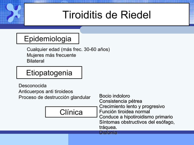 Tiroiditis. Patologías inflamatorias de la Glándula Tiroides.ppt