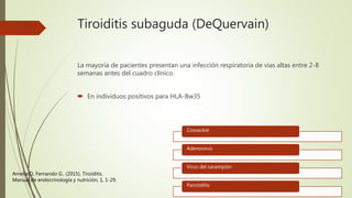 Tiroiditis | PPTX