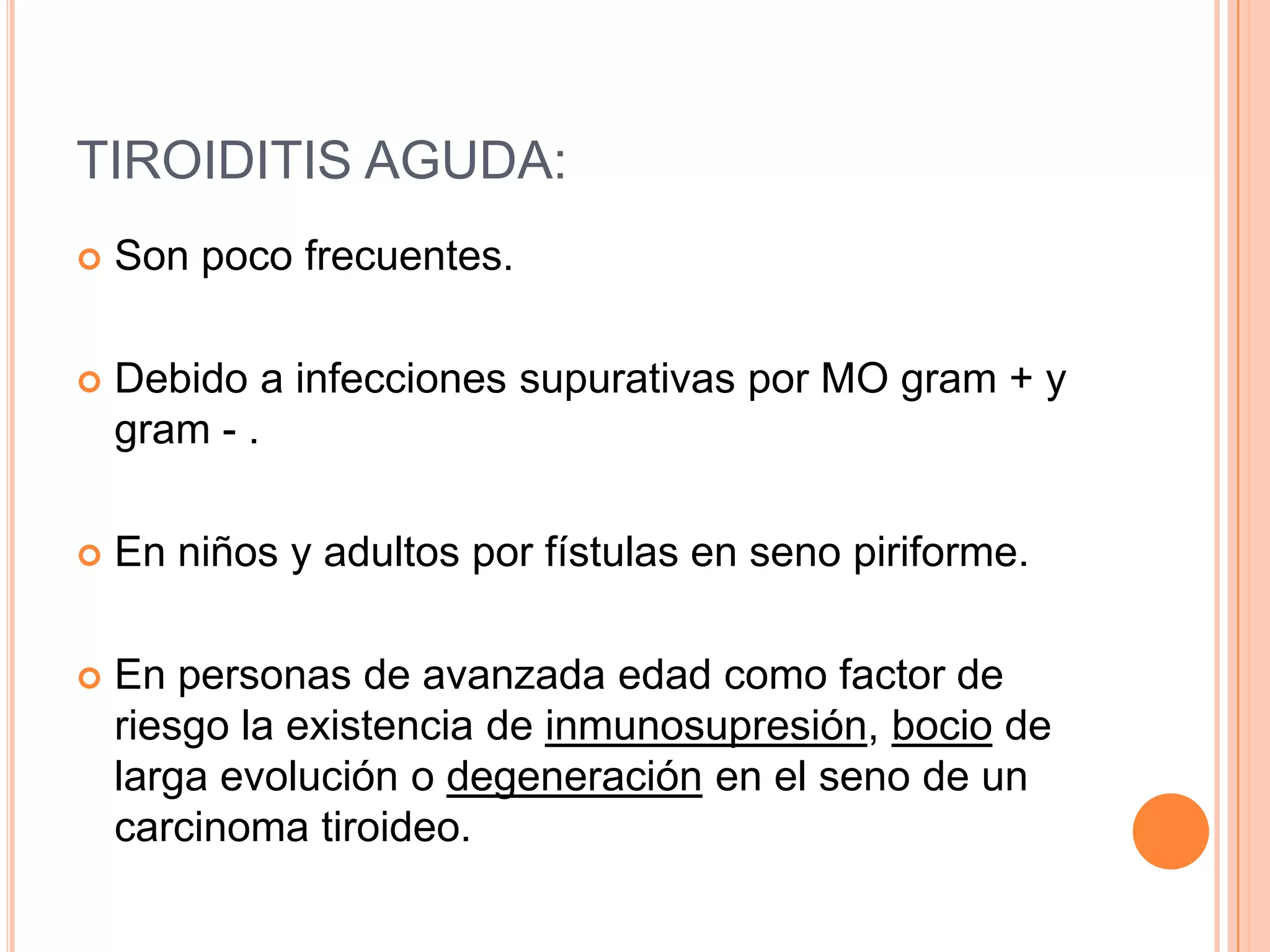 Tiroiditis y pruebas de función suprarrenal | PPTX