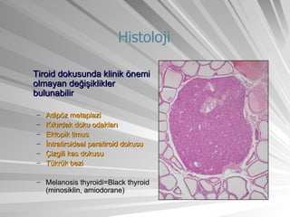 Tiroid (fazlası için www.tipfakultesi.org ) | PPT
