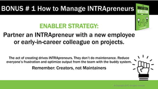 Discover 10 Telltale Signs of an INTRApreneur | PPT