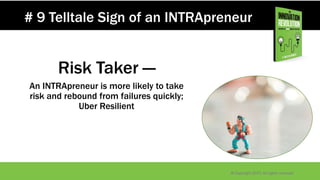 Discover 10 Telltale Signs of an INTRApreneur | PPT