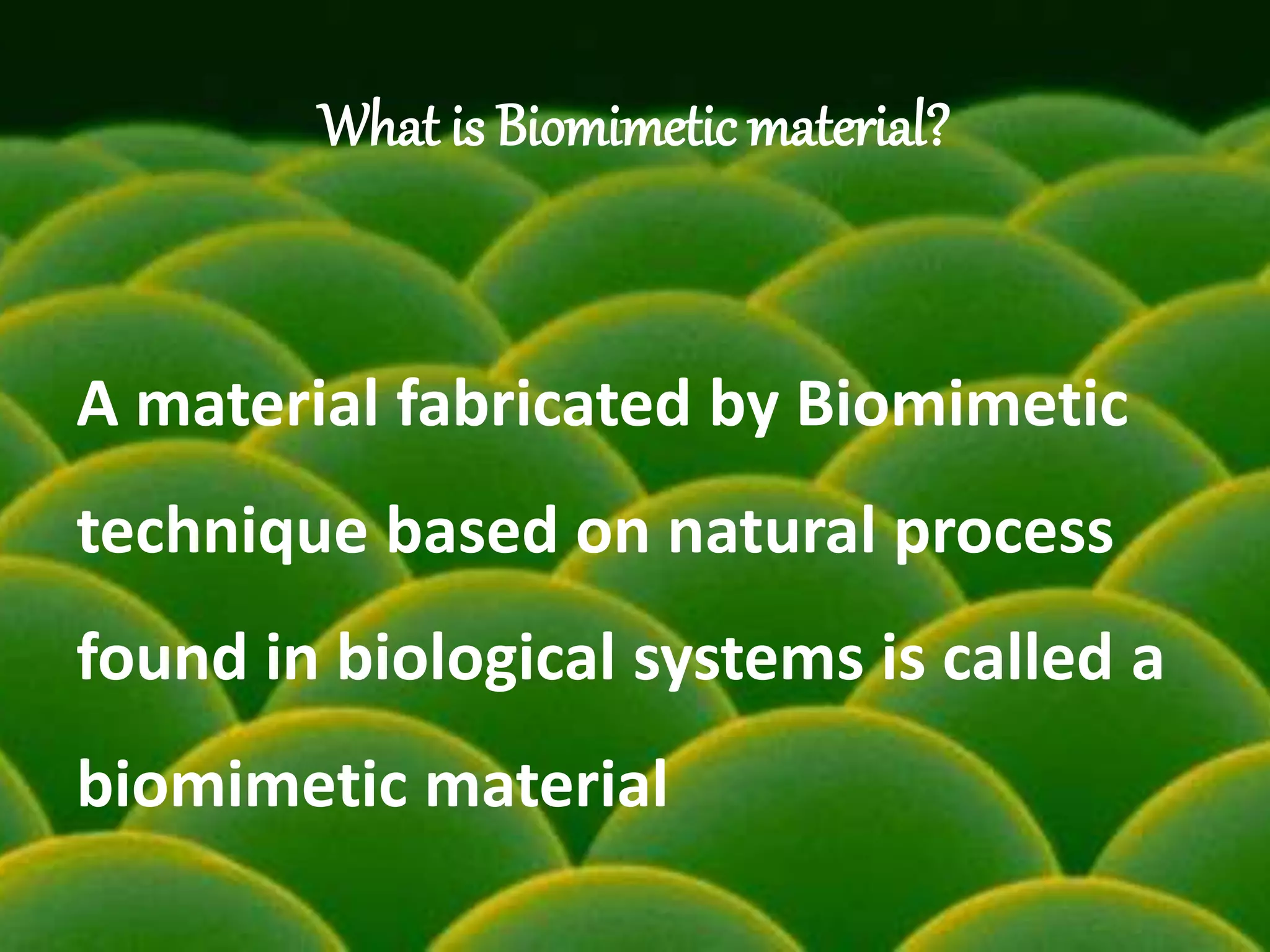 Biomimetic materials used in conservative dentistry & endodontics | PPTX