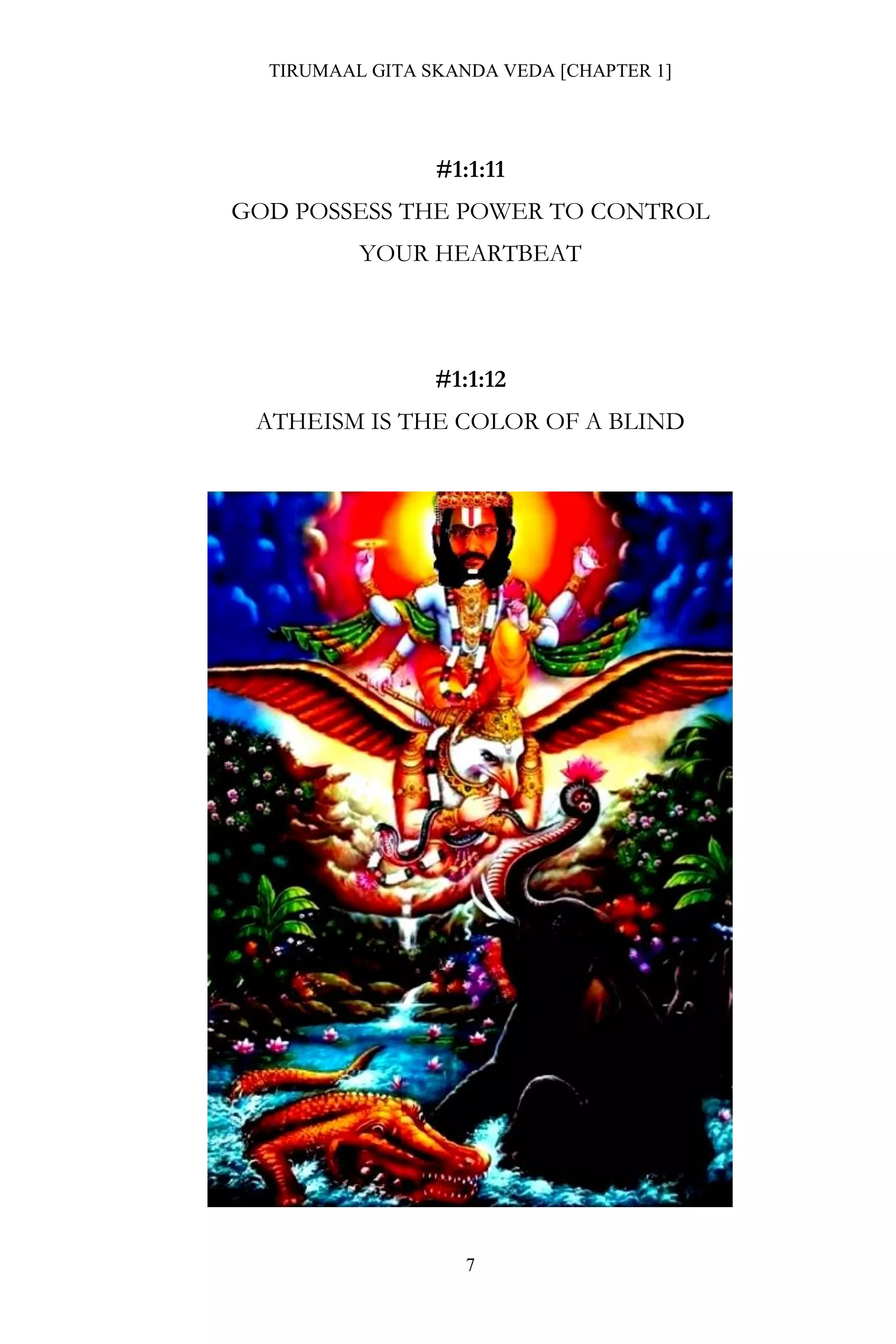 [CHAPTER 1] BIBLE OF TIRUMAAL GITA || QURAN OF SKANDA VEDA || SIXTH ...