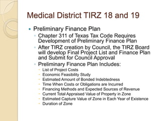 College Station Medical District TIRZ | PPTX
