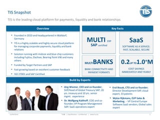 Tis company presentation | PDF