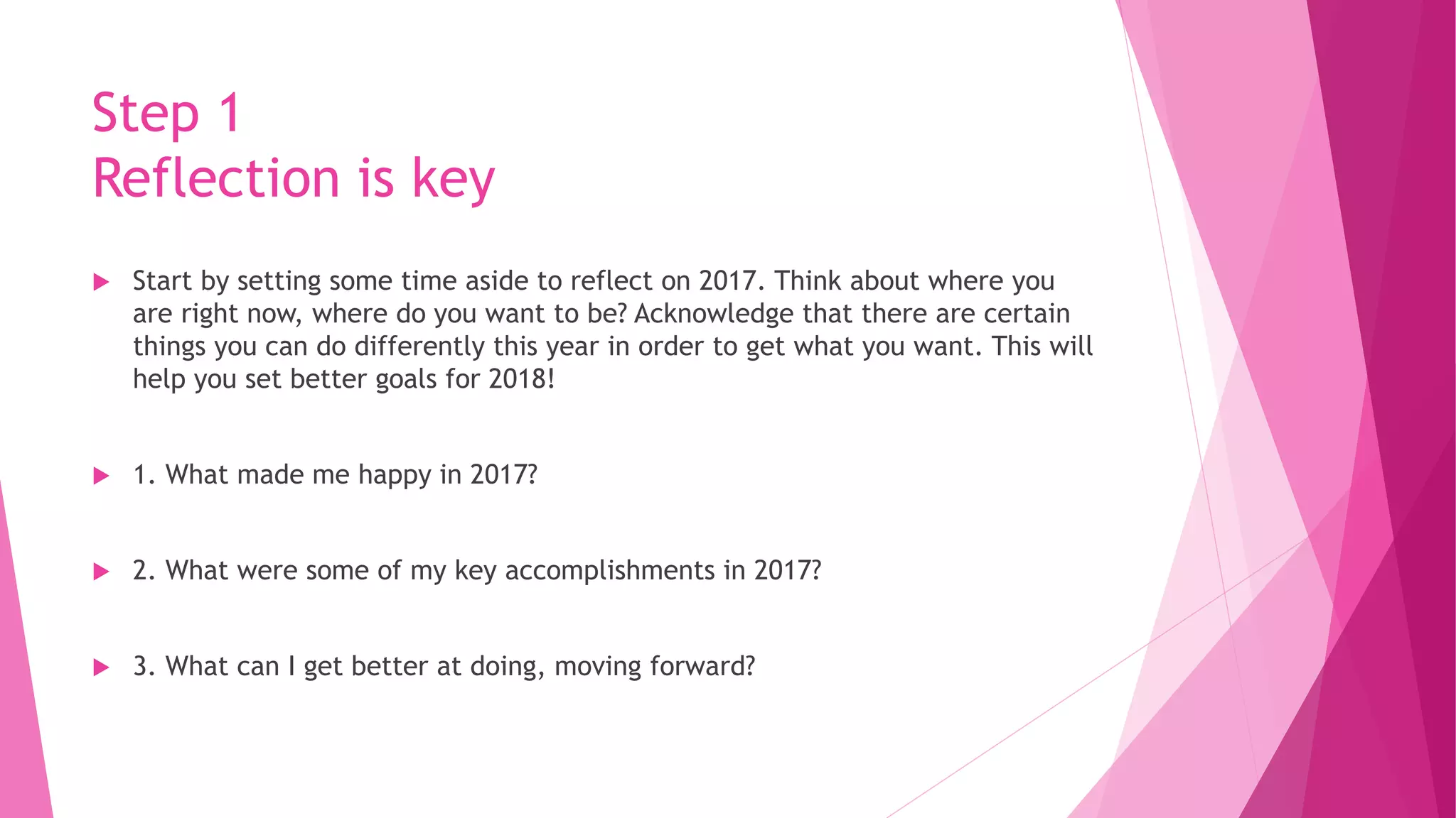 Tisha's Guide to Setting and Achieving Meaningful Goals | PDF