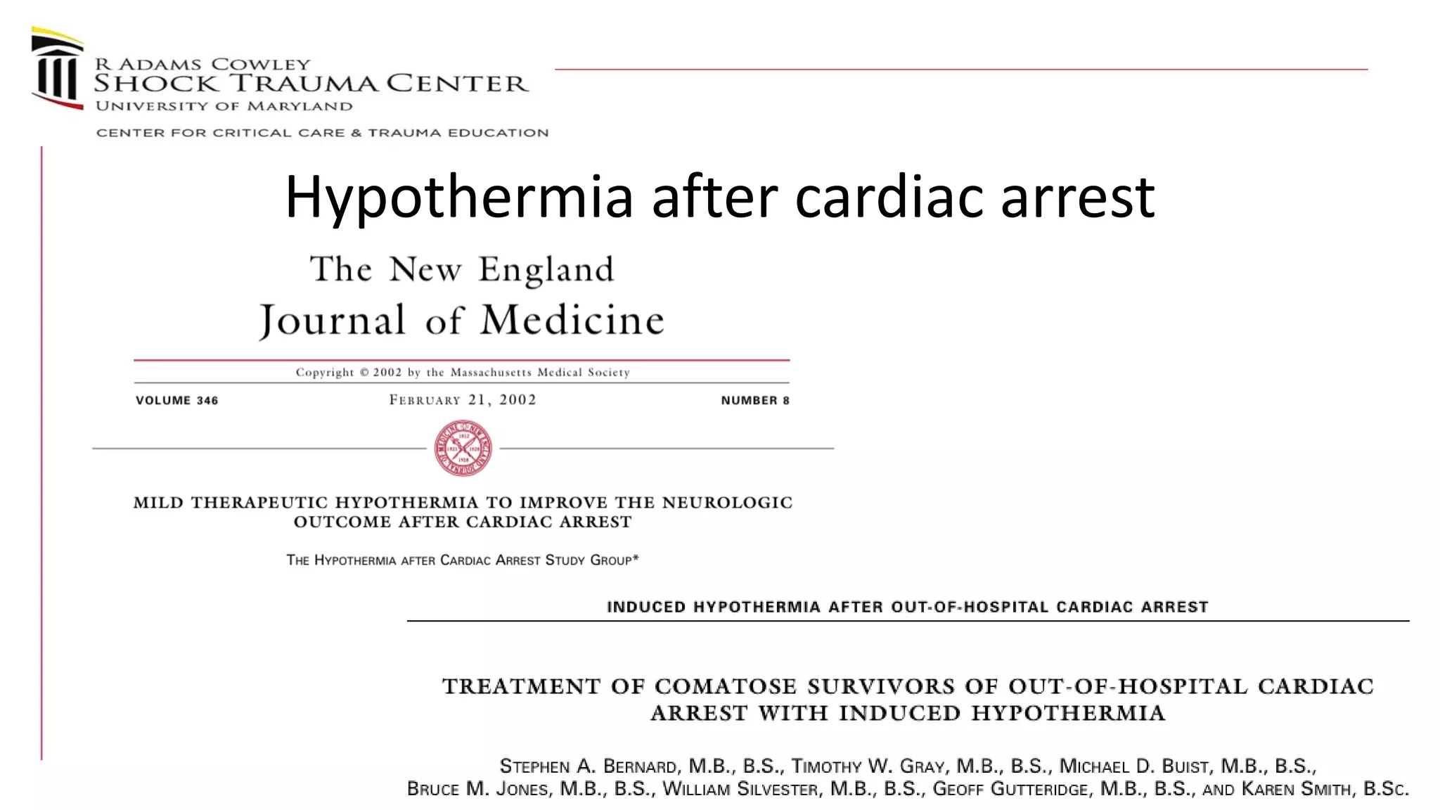 Exsanguinating trauma - from CPR to EPR | PPT