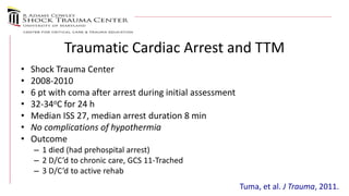 Exsanguinating trauma - from CPR to EPR | PDF