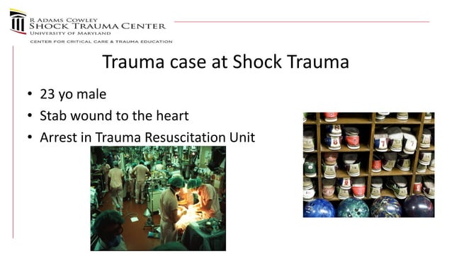 Exsanguinating trauma - from CPR to EPR | PPT