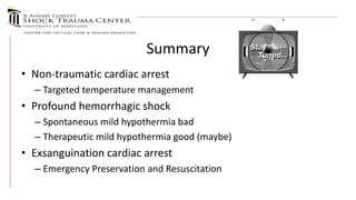 Exsanguinating trauma - from CPR to EPR | PDF