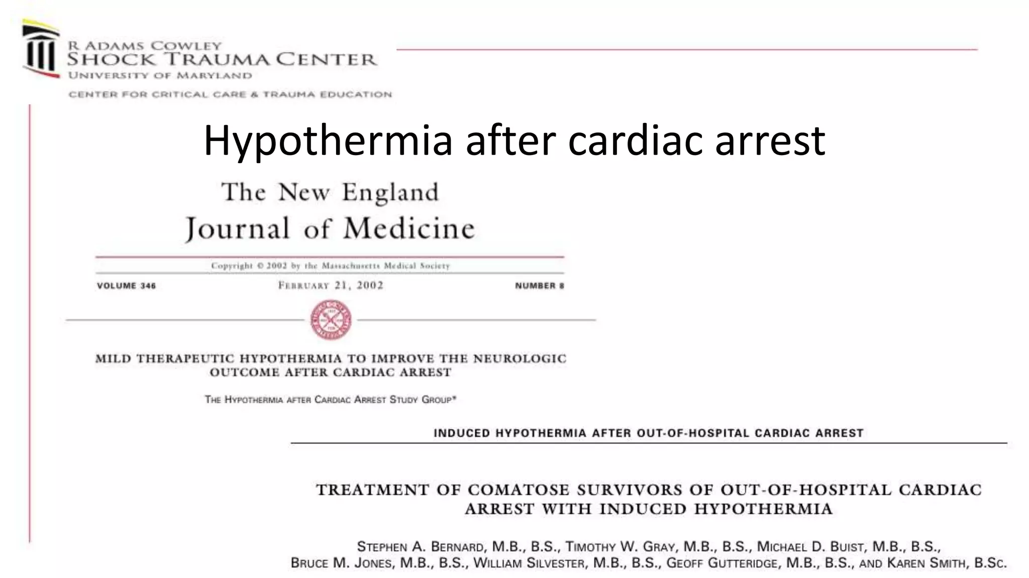 Exsanguinating trauma - from CPR to EPR | PPT