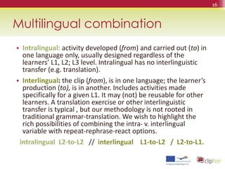 Audiovisual Translation for Foreign Language Learning: New Multimodal ...
