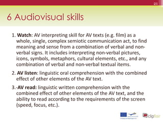 Audiovisual Translation for Foreign Language Learning: New Multimodal Approaches | PPTX