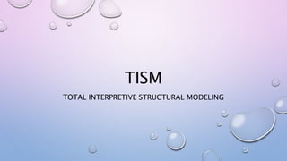 TISM | PPTX
