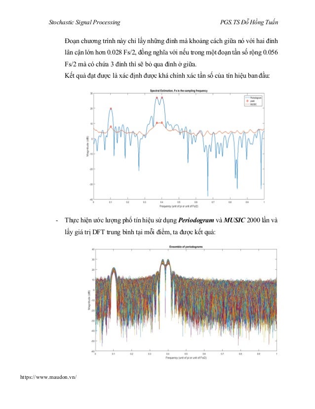 Đề Tài Spectral Estimation And Adaptive Filters Pdf