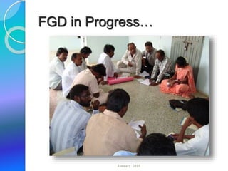 FGD as a method of data collection.jan 15 | PPTX | Science