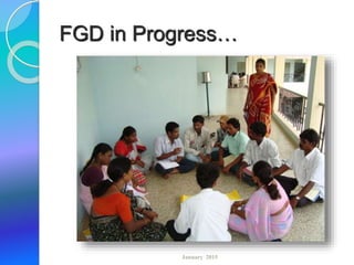 FGD as a method of data collection.jan 15 | PPTX | Science