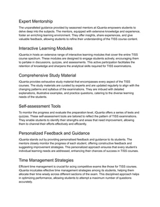 Discover the Potentials: TISS Course at iQuanta.in