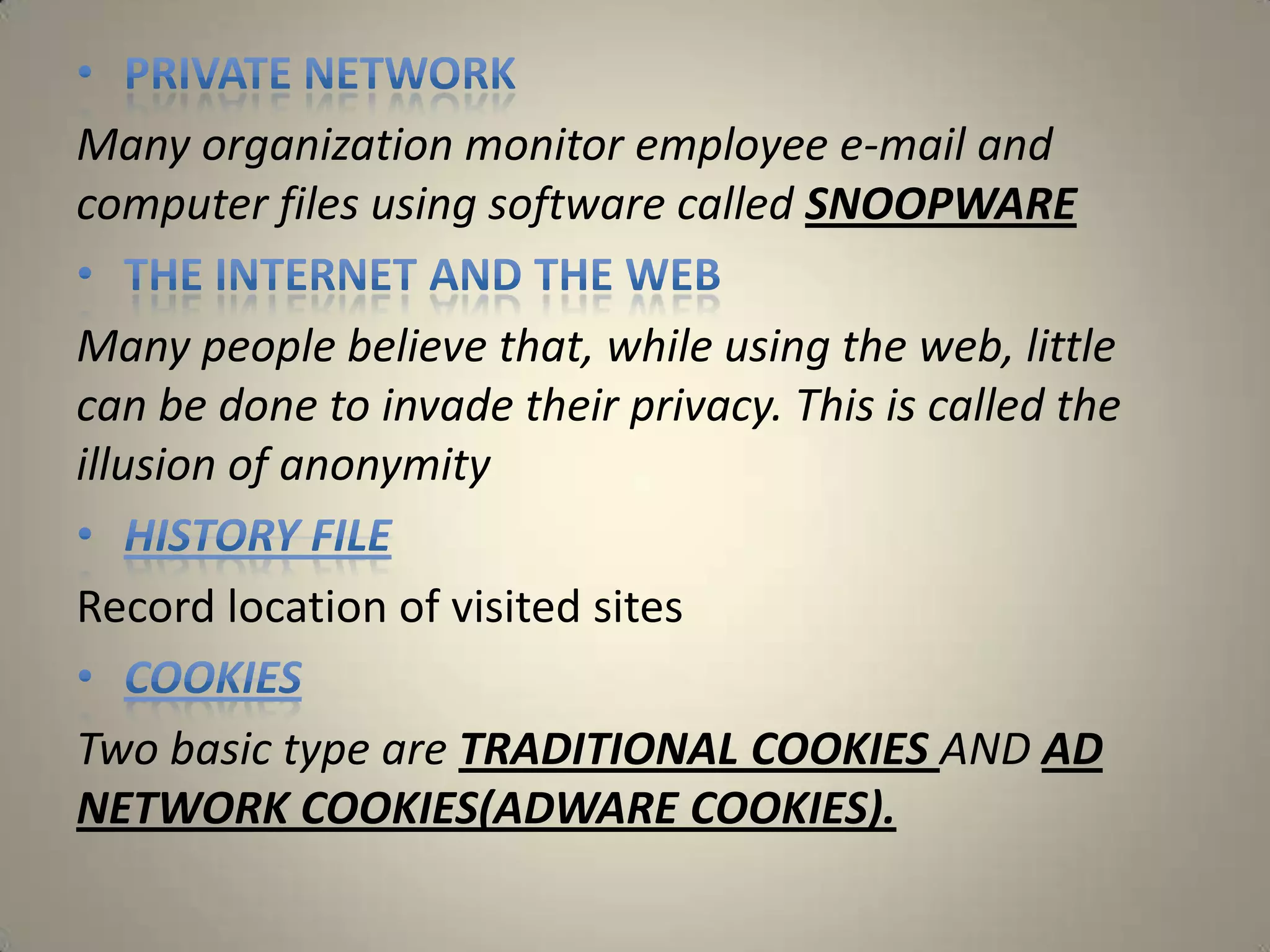 Privacy , Security and Ethics Presentation | PPTX
