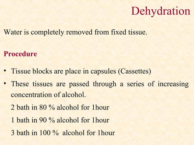 Tissue Processing in Histopathology | PPT