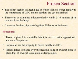 Tissue Processing in Histopathology | PPT