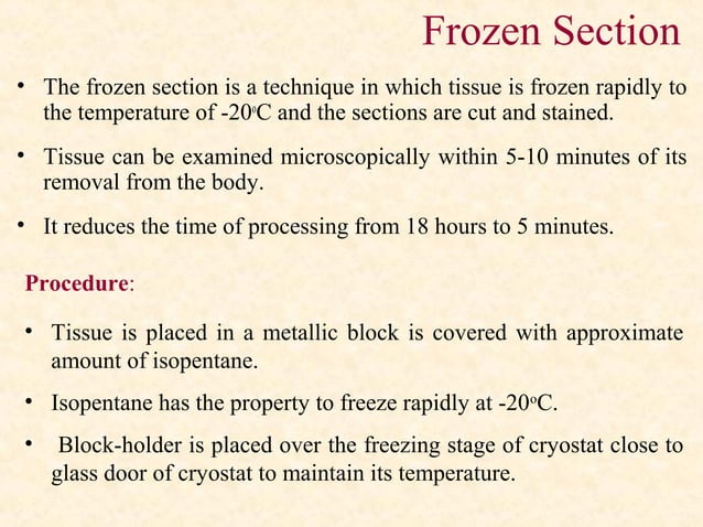 Tissue Processing in Histopathology | PPT