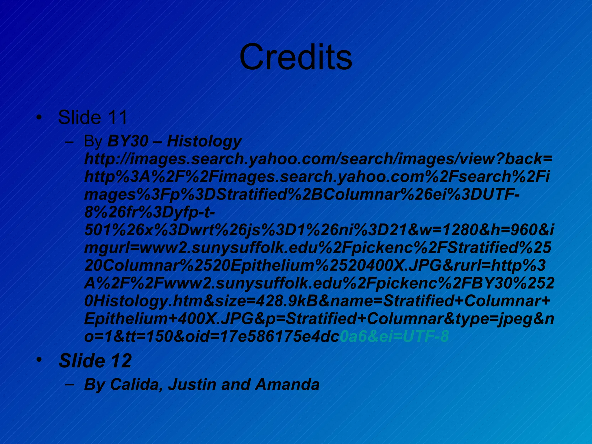 Tissue Slide Show | PPT