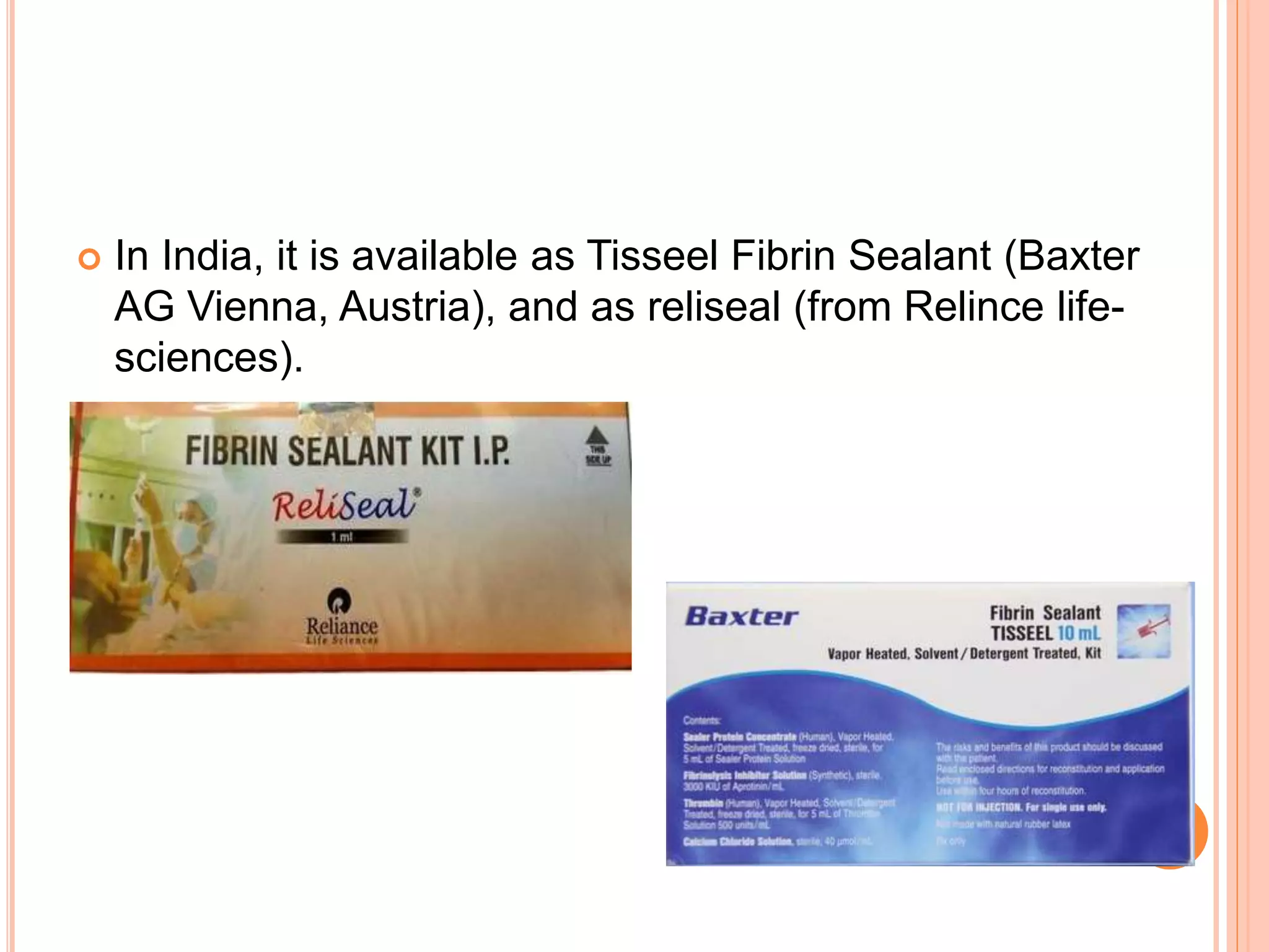 Tissue adhesives | PPTX