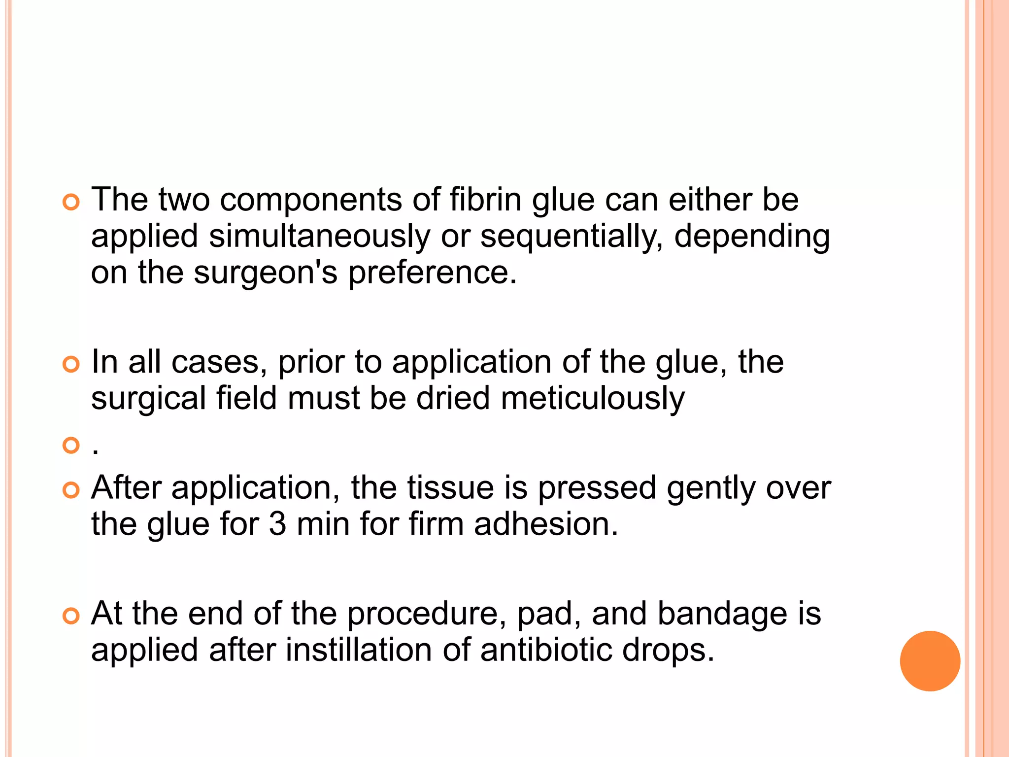 Tissue adhesives | PPTX