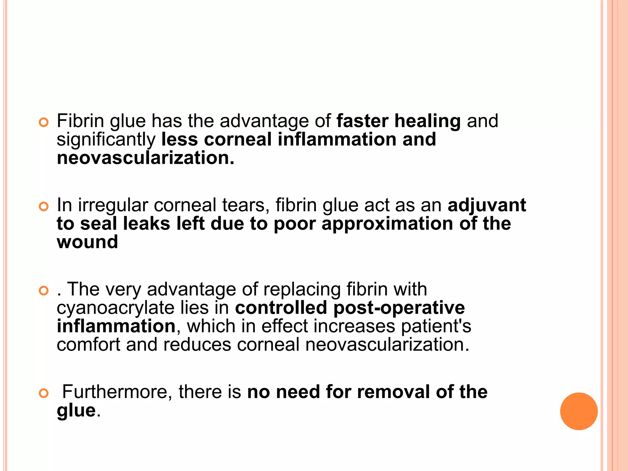 Tissue adhesives | PPTX